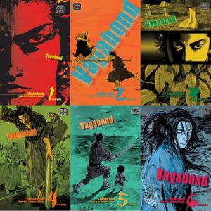 vagabond vizbig edition manga 6-book set vol 1-6 by takehiko inoue