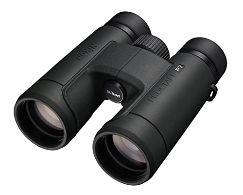 Nikon PROSTAFF P7 10x42 Binocular | Waterproof, fogproof, Rubber-Armored Full-Size Binocular, Oil & Water Repellent Coating & Locking Diopter | Official Nikon USA Model