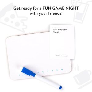 Answer This - Friends - How Well Do You Know Your Family & Friends? - Fun Party Card Game for Teens & Adults - Great Conversation Starter