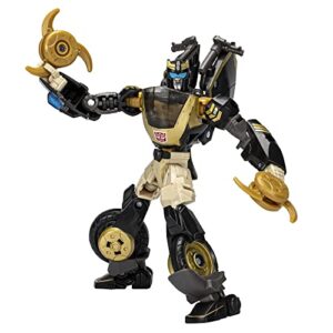 transformers toys legacy evolution deluxe animated universe prowl toy, 5.5-inch, action figure for boys and girls ages 8 and up