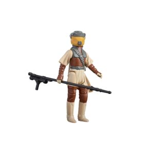 star wars retro collection princess leia organa (boushh), return of the jedi 3.75-inch collectible action figures, ages 4 and up