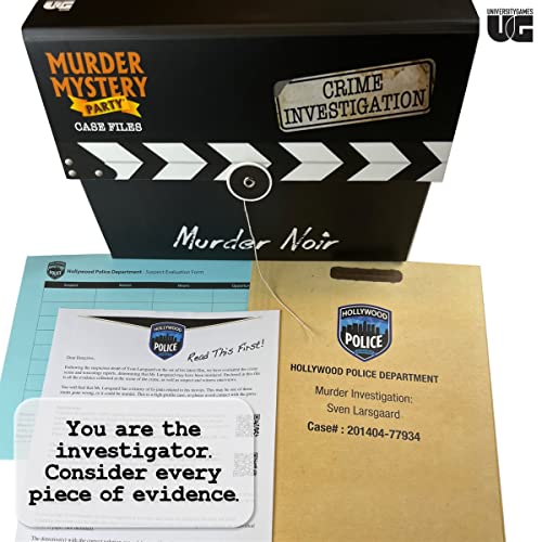 Murder Mystery Party Case Files: Murder Noir for 1 or More Players Ages 14 and Up