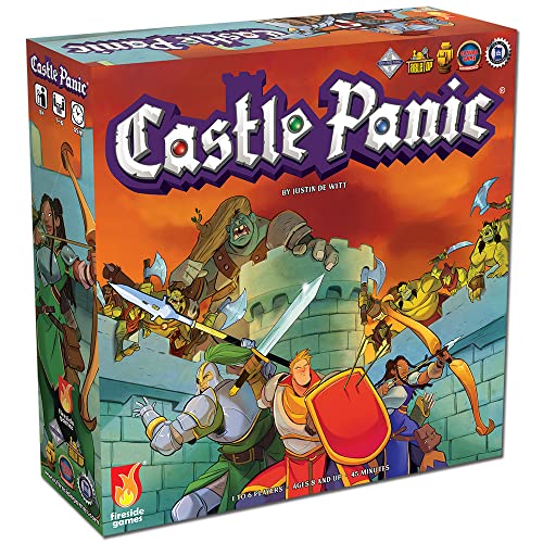 Castle Panic 2nd Edition | Cooperative Board Game for Adults and Family | Ages 8+ | for 1 to 6 Players | Average Playtime 45 Minutes | Made by Fireside Games