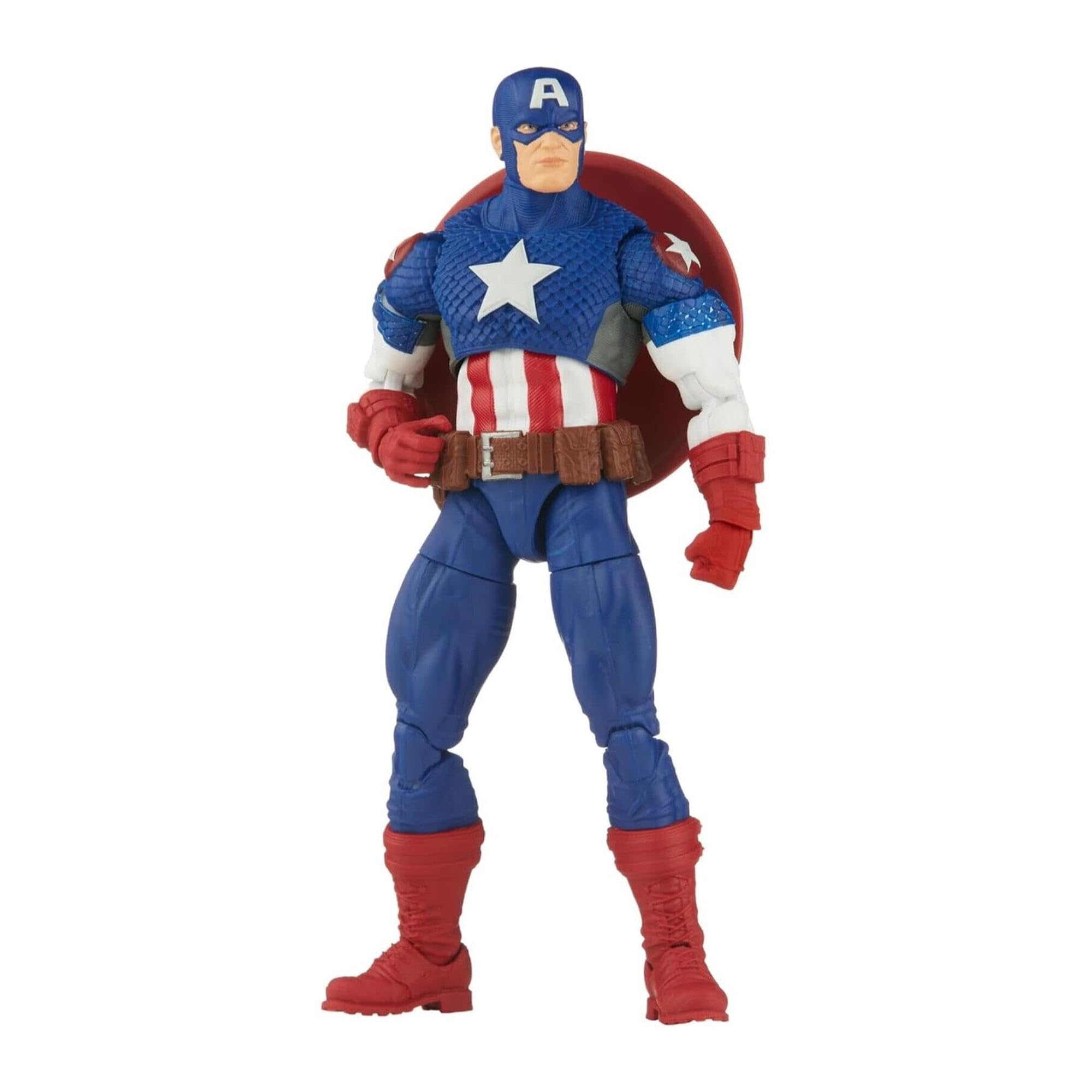 Marvel Legends Series: Ultimate Captain America Ultimates,Classic Comic Collectible 6 Inch Action Figure