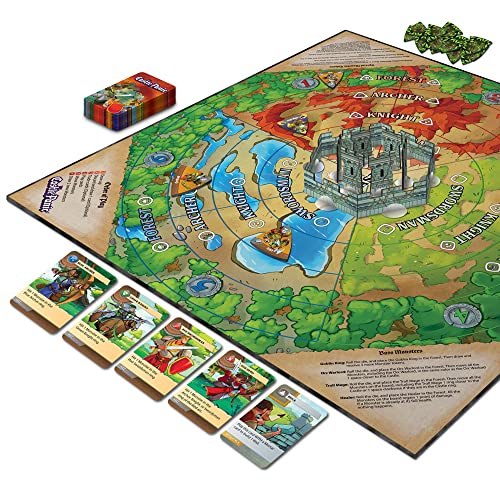 Castle Panic 2nd Edition | Cooperative Board Game for Adults and Family | Ages 8+ | for 1 to 6 Players | Average Playtime 45 Minutes | Made by Fireside Games