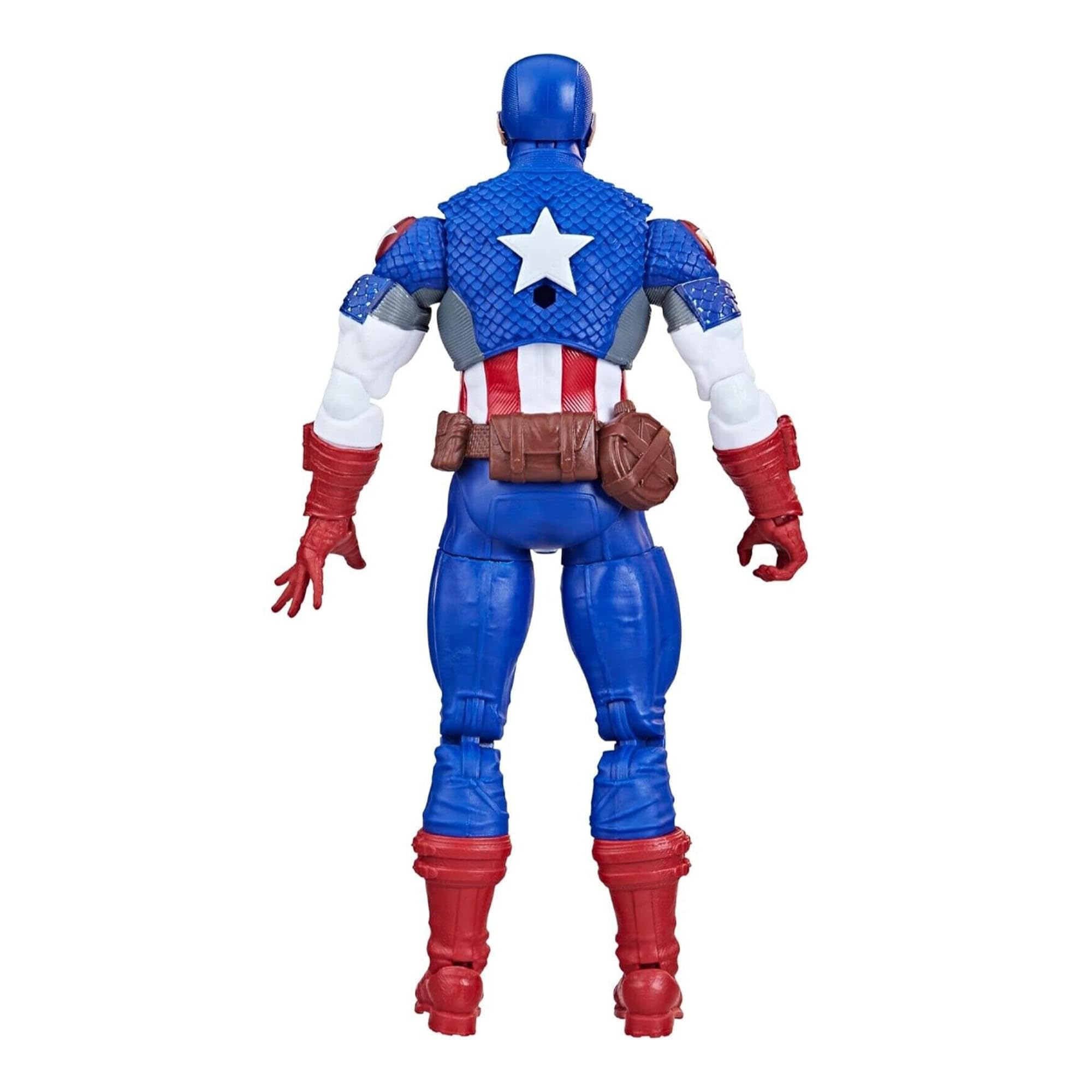 Marvel Legends Series: Ultimate Captain America Ultimates,Classic Comic Collectible 6 Inch Action Figure