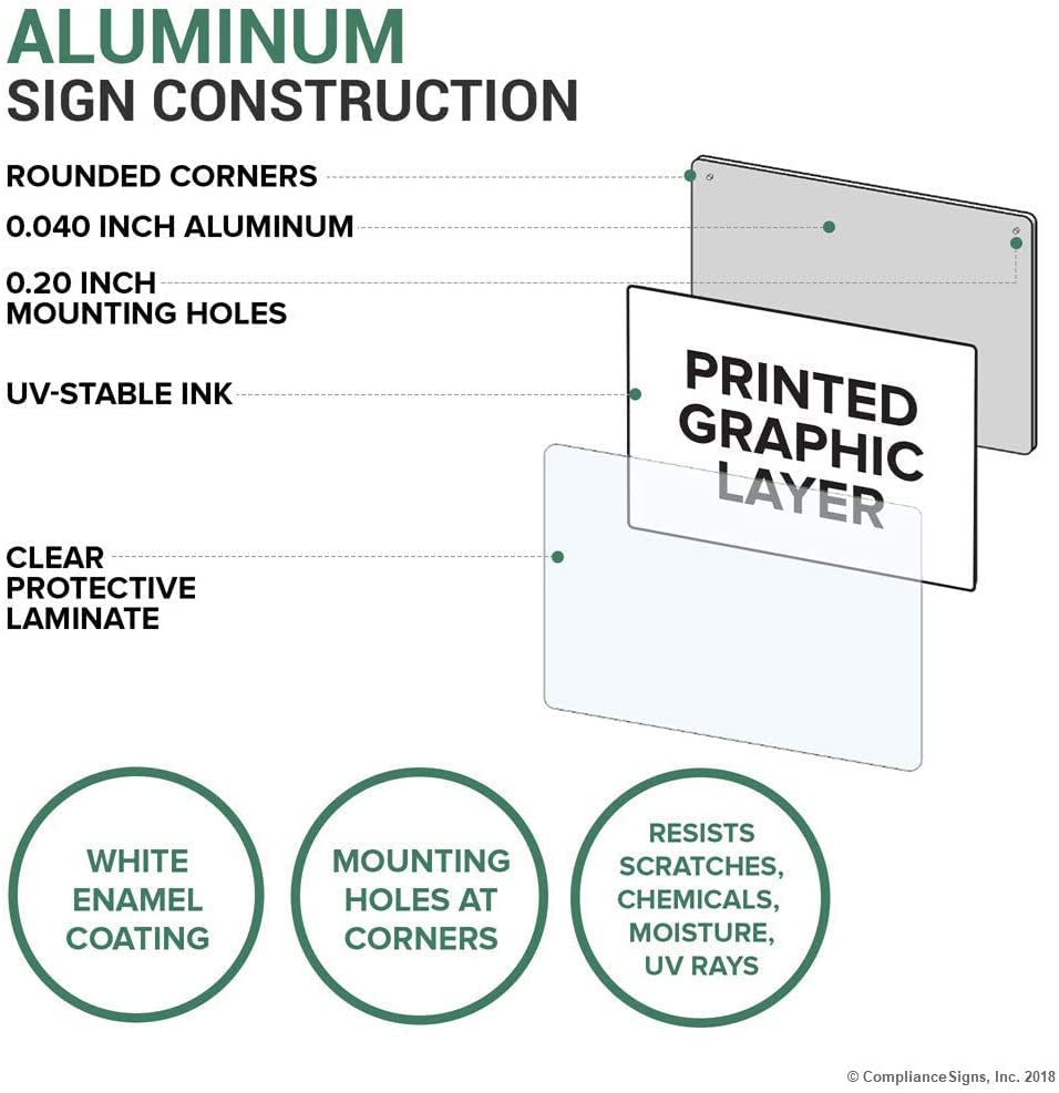 ComplianceSigns.com 12"x12" Aluminum NFPA 704 1-2-0-0 Hazard Diamond Placard, Made in the USA