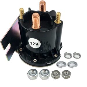 allmost solenoid relay jw1-h1950-00 compatible with yamaha g22 g29 gas golf cart 12v 4 terminal