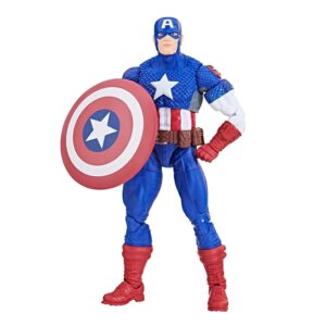 Marvel Legends Series: Ultimate Captain America Ultimates,Classic Comic Collectible 6 Inch Action Figure