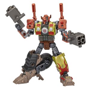 transformers toys legacy evolution deluxe crashbar toy, 5.5-inch, action figure for boys and girls ages 8 and up