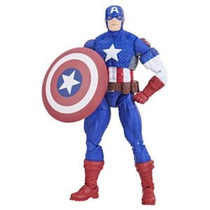 Marvel Legends Series: Ultimate Captain America Ultimates,Classic Comic Collectible 6 Inch Action Figure