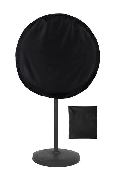 Fan Cover - Outdoor Waterproof Fan Covers - Outside Large Stand up Pedestal and Wall Mount Industrial Fan Cover in Heavy Duty Material Fit 18" Fan