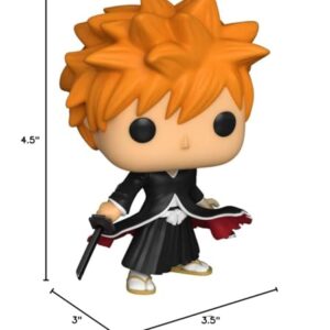 POP Bleach - Ichigo Bankai Tensa Zangetsu (AAA Anime Exclusive) Funko Vinyl Figure (Bundled with Compatible Box Protector Case), Multicolor, 3.75 inches