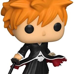 POP Bleach - Ichigo Bankai Tensa Zangetsu (AAA Anime Exclusive) Funko Vinyl Figure (Bundled with Compatible Box Protector Case), Multicolor, 3.75 inches