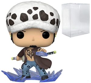 pop one piece - trafalgar d. law room attack (aaa anime exclusive) funko vinyl figure (bundled with compatible box protector case), multicolor, 3.75 inches