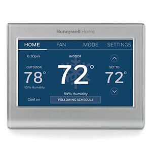 honeywell home renewrth9585wf wi-fi smart color thermostat (renewed)