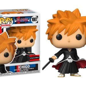 POP Bleach - Ichigo Bankai Tensa Zangetsu (AAA Anime Exclusive) Funko Vinyl Figure (Bundled with Compatible Box Protector Case), Multicolor, 3.75 inches