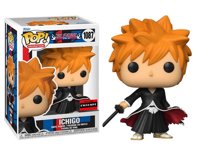 POP Bleach - Ichigo Bankai Tensa Zangetsu (AAA Anime Exclusive) Funko Vinyl Figure (Bundled with Compatible Box Protector Case), Multicolor, 3.75 inches