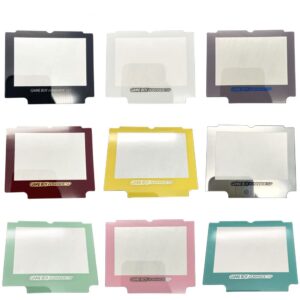 glass screen lens protector for gameboy advance sp gba sp glass mirror replacement (white)