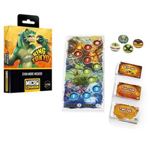 iello king of tokyo: micro expansion - wickedness gauge! - iello games, ages 10+