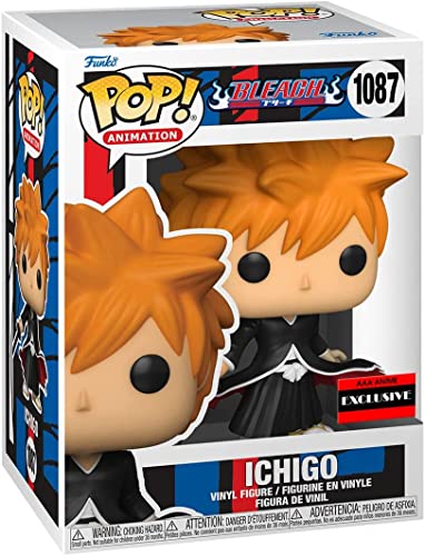 POP Bleach - Ichigo Bankai Tensa Zangetsu (AAA Anime Exclusive) Funko Vinyl Figure (Bundled with Compatible Box Protector Case), Multicolor, 3.75 inches