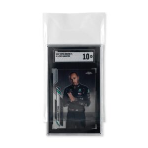 Vault X Graded Card Sleeves - Universal Fit Protective Slab Sleeves for BGS, SGC, ACE and More, Soft Polypropelene Prevents Scratches, Scrapes etc (100pcs)