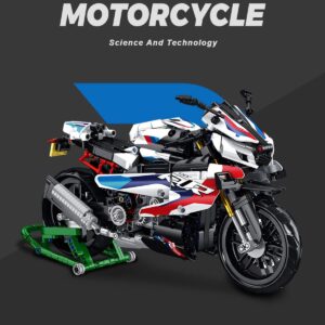 dOvOb Motorcycle 1000 RR Model Building Blocks Set, 912 Pieces Bricks, MOC Toys as Gift for Kids or Adult