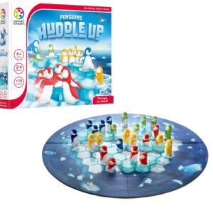 smartgames penguins huddle up game for 2-4 players ages 6 - adult