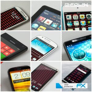 atFoliX Screen Protection Film compatible with PowKiddy RGB20S Screen Protector, ultra-clear FX Protective Film (3X)