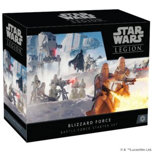 atomic mass games star wars: legion blizzard force battle force starter set - crush rebel resistance! tabletop miniatures strategy game for kids & adults, ages 14+, 2 players, 3 hour playtime, made