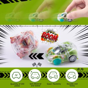 Leitee 150 Pack Mini Pull Back Car Bulk Birthday Party Favors Carnival Prizes Racing Vehicles Pull Back Car for Goodie Bag Stuffers Classroom Exchange Gifts(Planes Car)