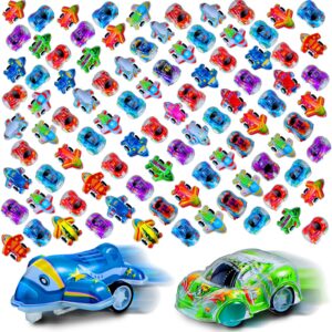 leitee 150 pack mini pull back car bulk birthday party favors carnival prizes racing vehicles pull back car for goodie bag stuffers classroom exchange gifts(planes car)