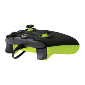 PDP Wired Xbox Game Controller - Licensed for Xbox Series X|S/Xbox One, Dual Vibration Gamepad, App Supported - Electric Black/Yellow (Amazon Exclusive)