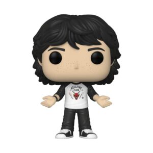 pop [stranger things - mike wheeler [season 4] funko vinyl figure (bundled with compatible box protector case), multicolor, 3.75 inches