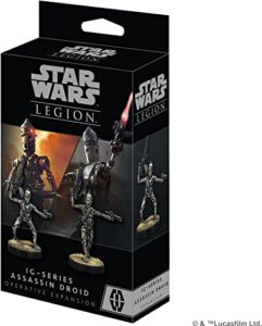 atomic mass games star wars: legion ig-series assassin droids operative expansion - tabletop miniatures game, strategy game for kids and adults, ages 14+, 2 players, 3 hour playtime, made