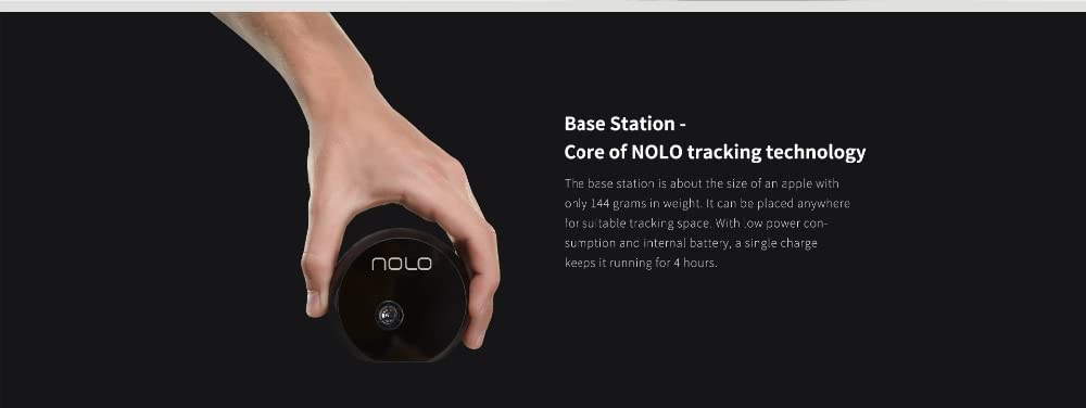 NOLO CV1 Pro Locator Tracking for VR Controllers and Motion Kit for Playstation VR, Gear VR, Oculus Go, Pimax Headset Steam