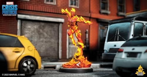 Marvel: Crisis Protocol Captain America & The Original Human Torch Character Pack - Unite Iconic Heroes! Tabletop Superhero Game, Ages 14+, 2 Players, 90 Minute Playtime, Made by Atomic Mass Games