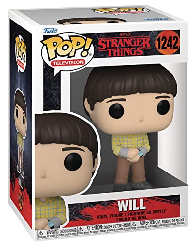 POP [Stranger Things - Will Byers [Season 4] Funko Vinyl Figure (Bundled with Compatible Box Protector Case), Multicolor, 3.75 inches