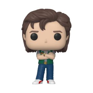 pop [stranger things - steve harrington [season 4] video store outfit funko vinyl figure (bundled with compatible box protector case), multicolor, 3.75 inches