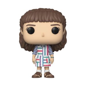 pop [stranger things - eleven [season 4] funko vinyl figure (bundled with compatible box protector case), multicolor, 3.75 inches