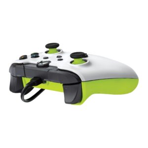 PDP Wired Xbox Game Controller - Xbox Series X|S/Xbox One, Dual Vibration Gamepad, App Supported - Electric White/Yellow