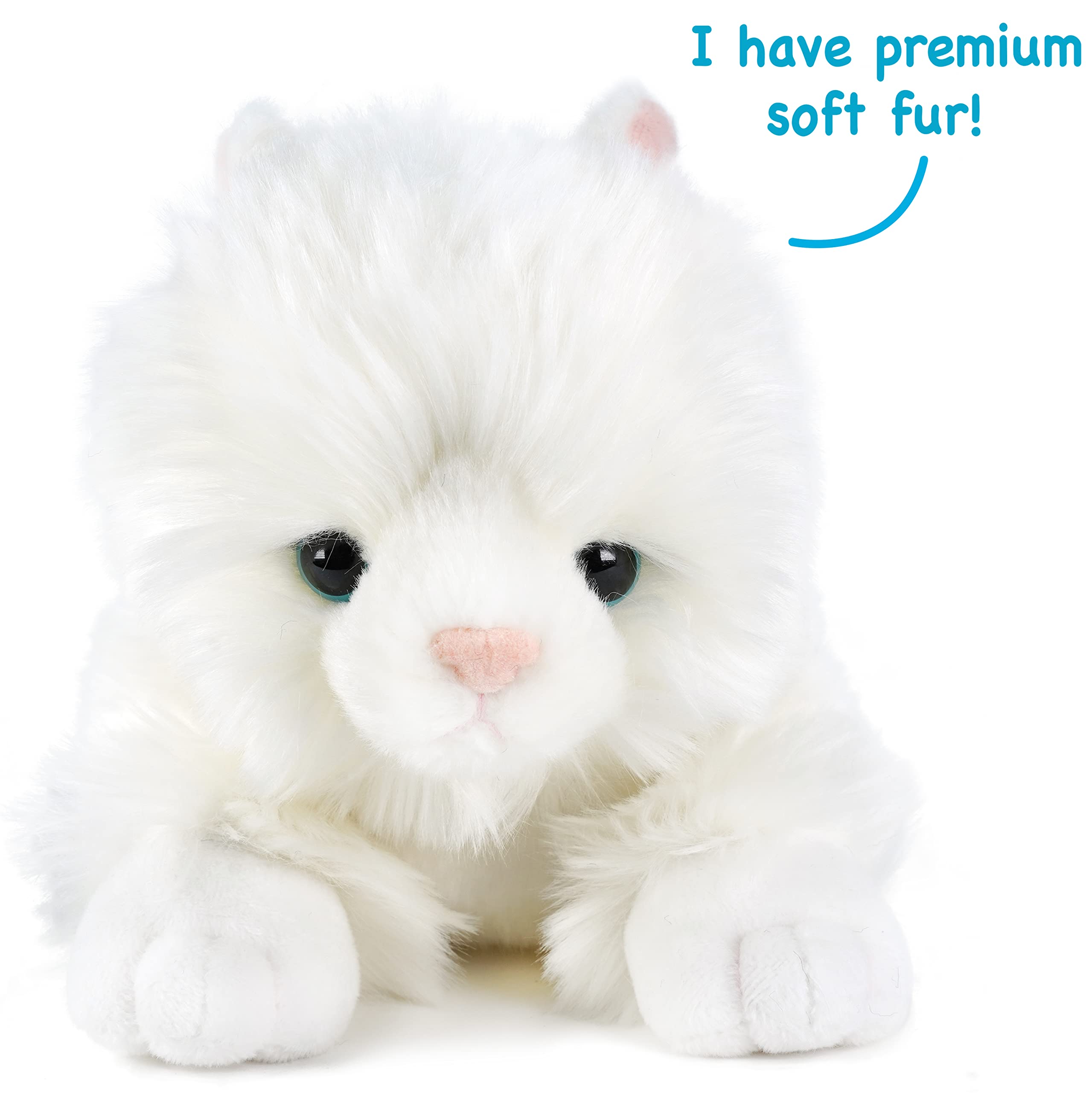 VIAHART Puff The Persian Cat | 13 Inch Stuffed Animal Plush | by TigerHart Toys