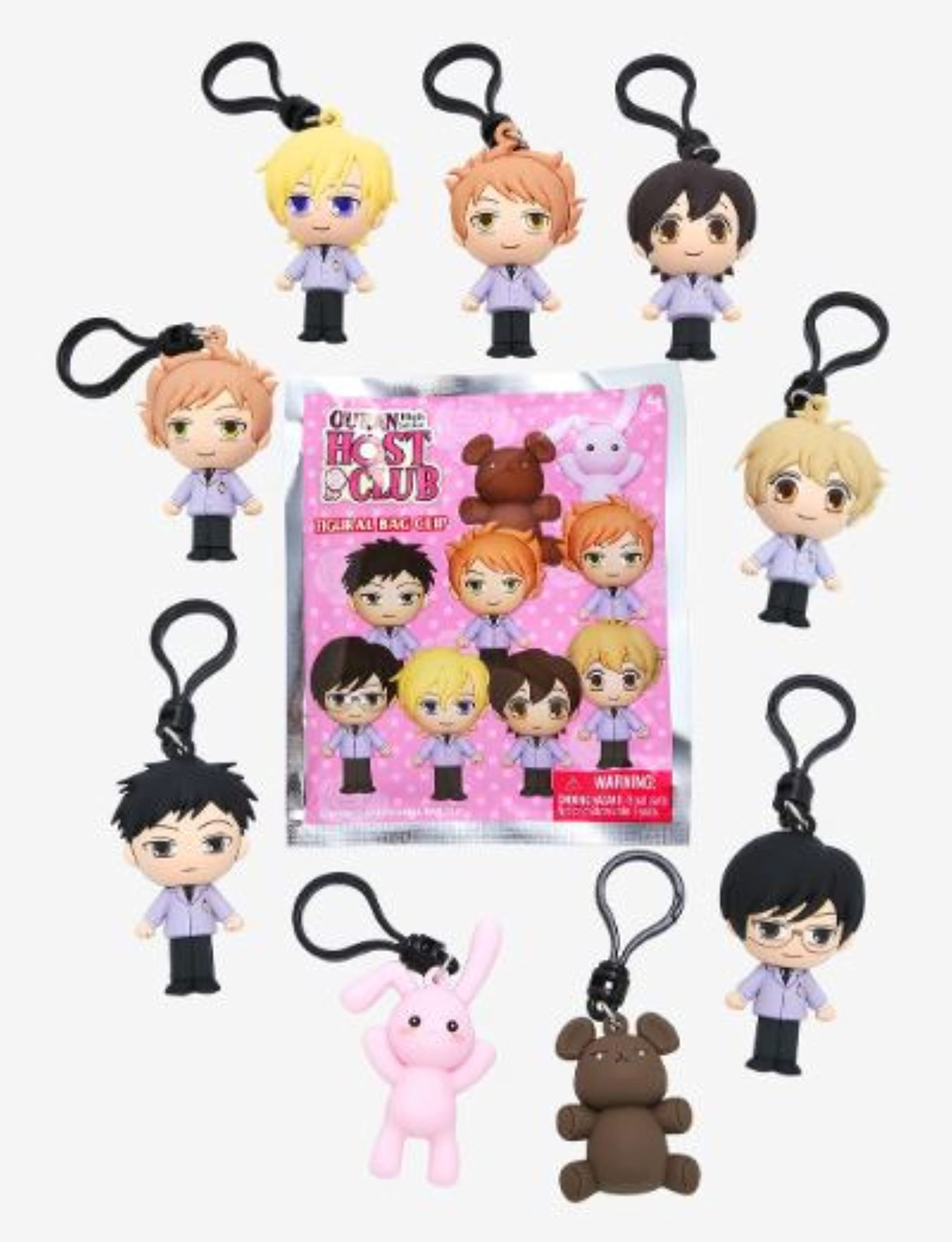 Funimation Ouran High School Host Club 3D Foam Blag Clip in a Blind Bag