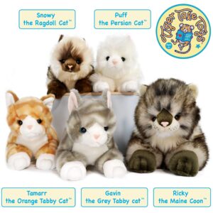 VIAHART Snowy The Ragdoll Cat | 12 Inch Stuffed Animal Plush | by TigerHart Toys