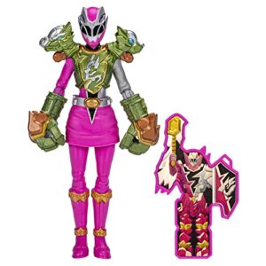 spider-man power rangers dino fury smash armor pink ranger, 6-inch power rangers action figures make great gifts for boys and girls ages 4 and up