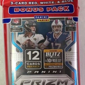 2021 Panini Prizm Football Cello Hanger Pack - 15 Trading Cards - New