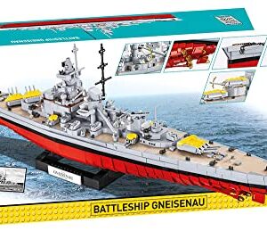 Cobi toys 2417 Pcs Hc WWII /4835/ Battleship Gneisenau