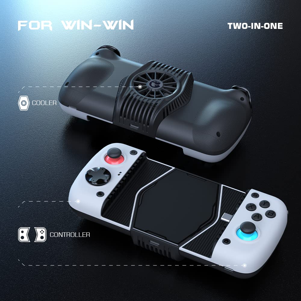 GameSir X3 Type-C Gamepad, Mobile Game Controller for Android Phone with Cooler Fan, Plug and Play Joystick