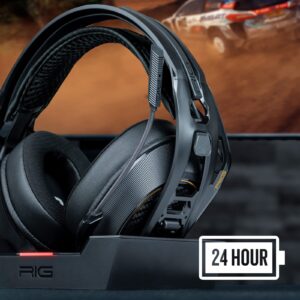 RIG 800 PRO HD Wireless Gaming Headset & Multi-Function Base Station - Compatible with PC, Mac, PS5, PS4 - with Dolby Atmos 3D Audio for Windows 10/11 PCs (NOT Compatible with Xbox)