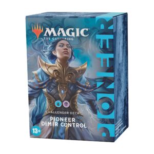 magic: the gathering pioneer challenger deck 2022 - dimir control (blue-black)